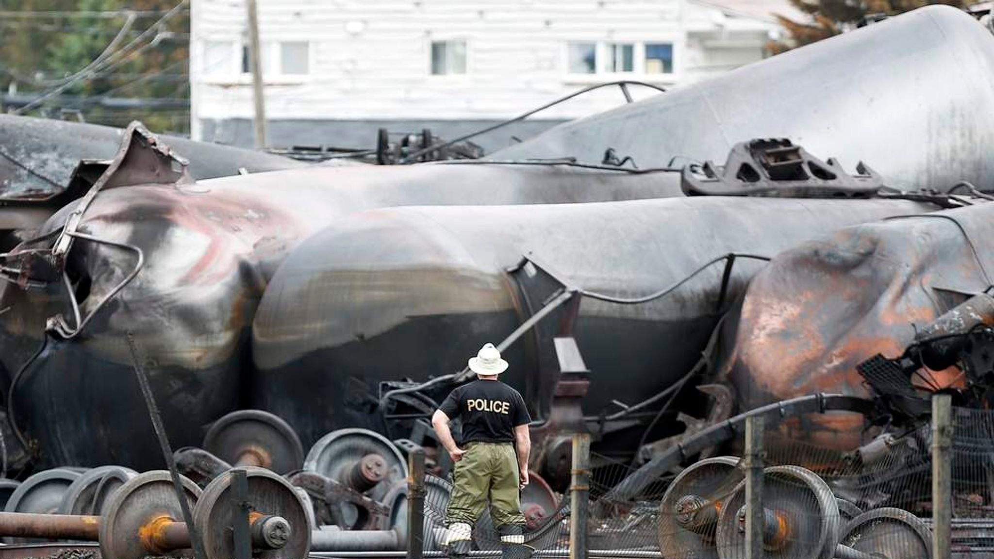 Canada Train Explosion: Criminal Probe Starts | World News | Sky News