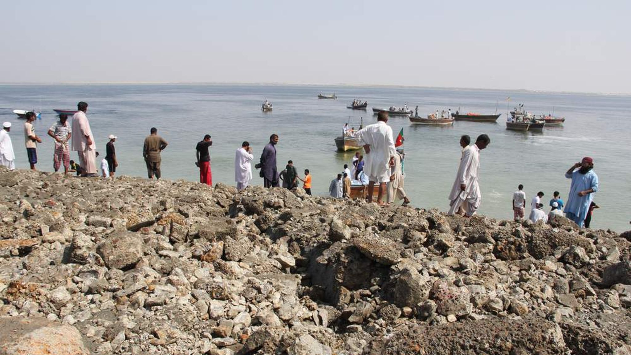 Pakistan: Earthquake Island Is Tourist Spot | World News | Sky News