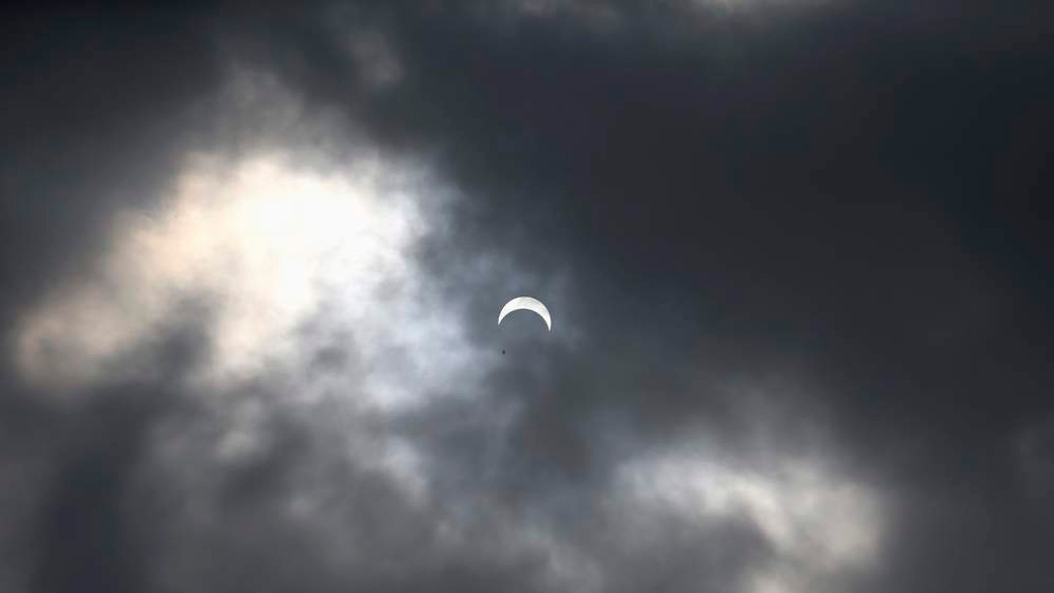 Solar Eclipse: 'Hybrid' Event Best Seen In Africa | World News | Sky News