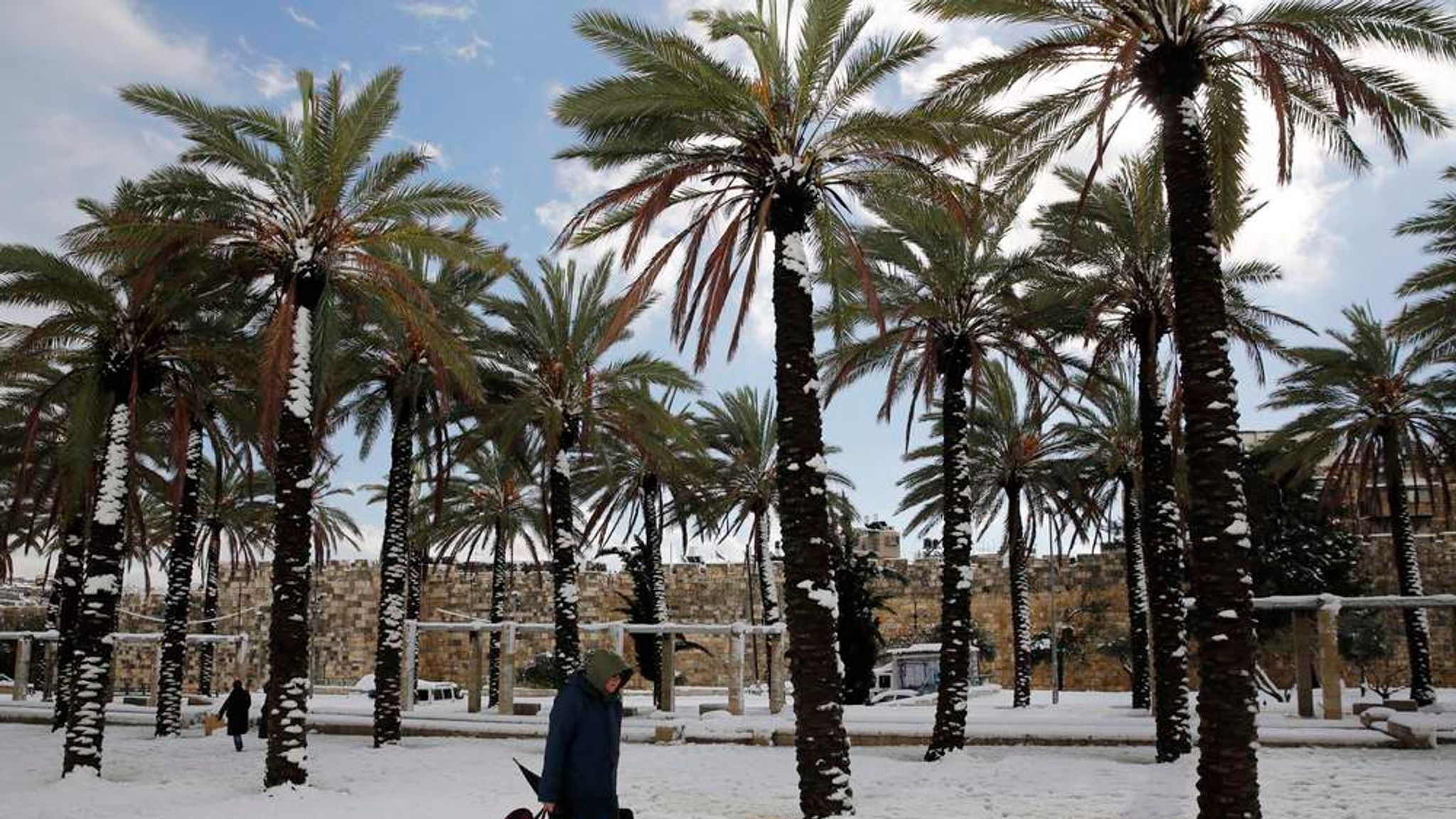 Egypt Sees First Snow Storm In Years | World News | Sky News