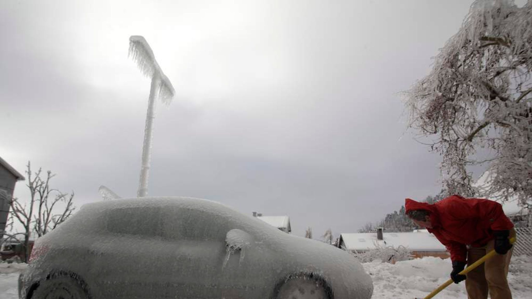 Freak Weather Places Europe On Red Alert | World News | Sky News