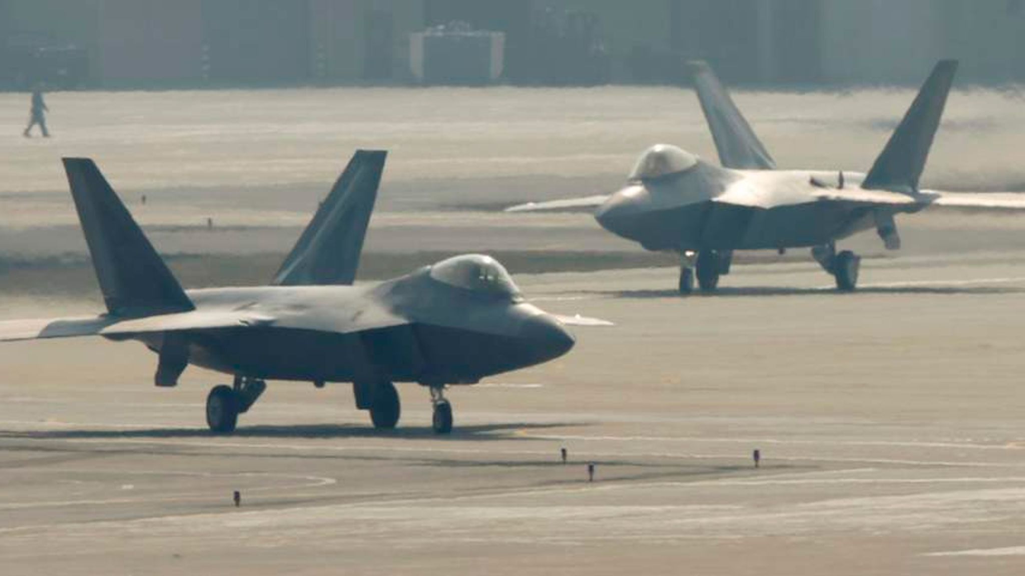 Inside The F-22 Fighter Targeting IS In Syria | World News | Sky News