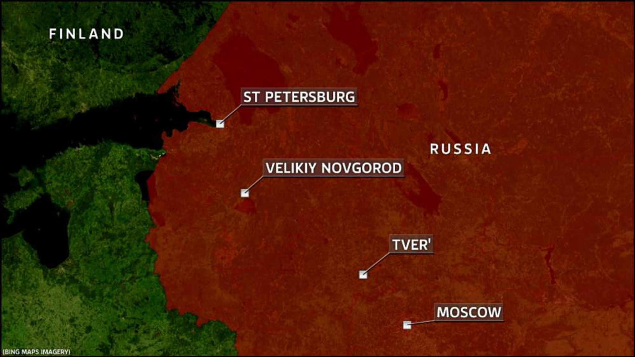 Russia: Drivers Stuck In 120-Mile Traffic Jam | World News | Sky News