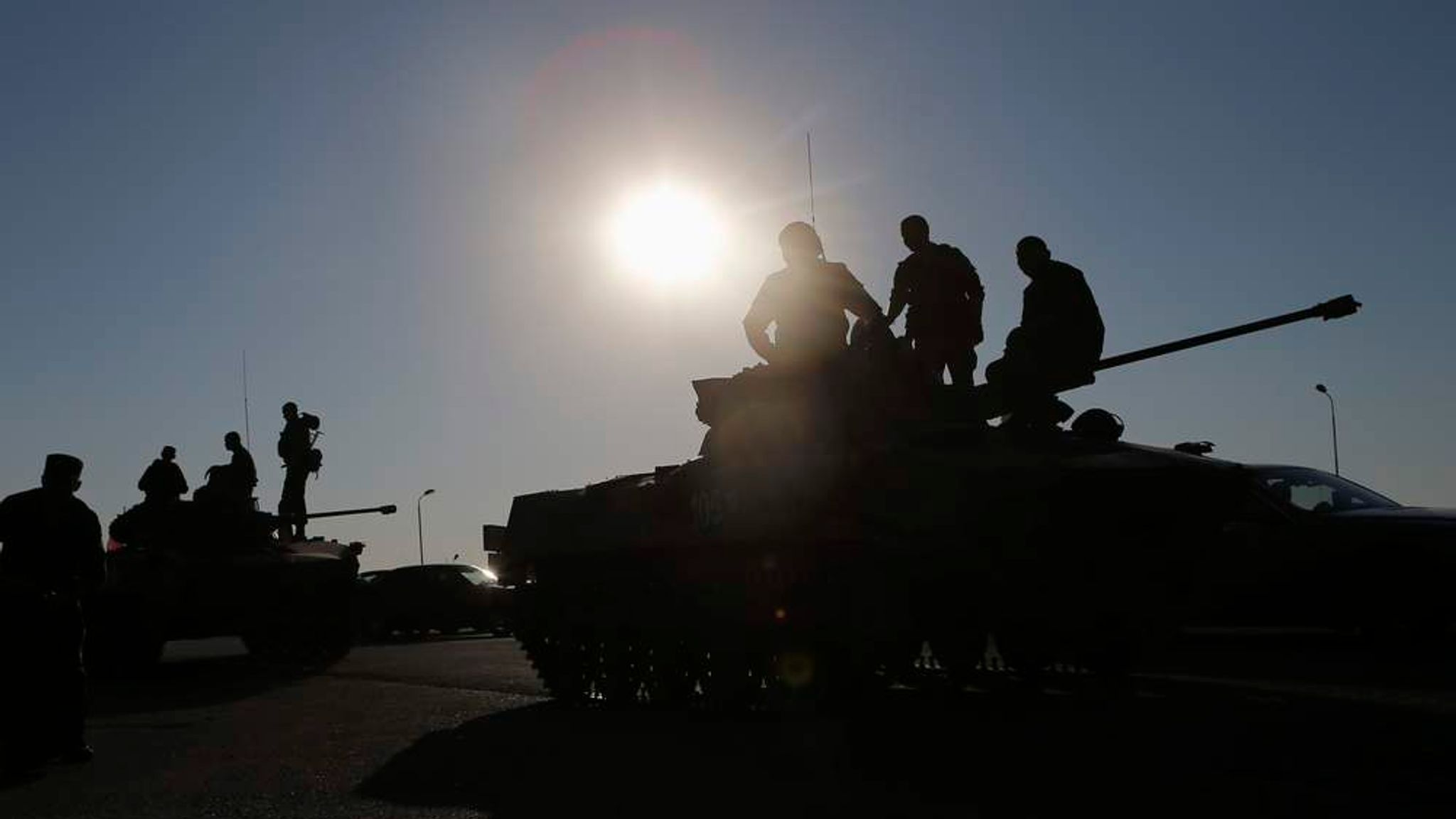 Ukraine 'Destroys Russian Armoured Convoy' | World News | Sky News