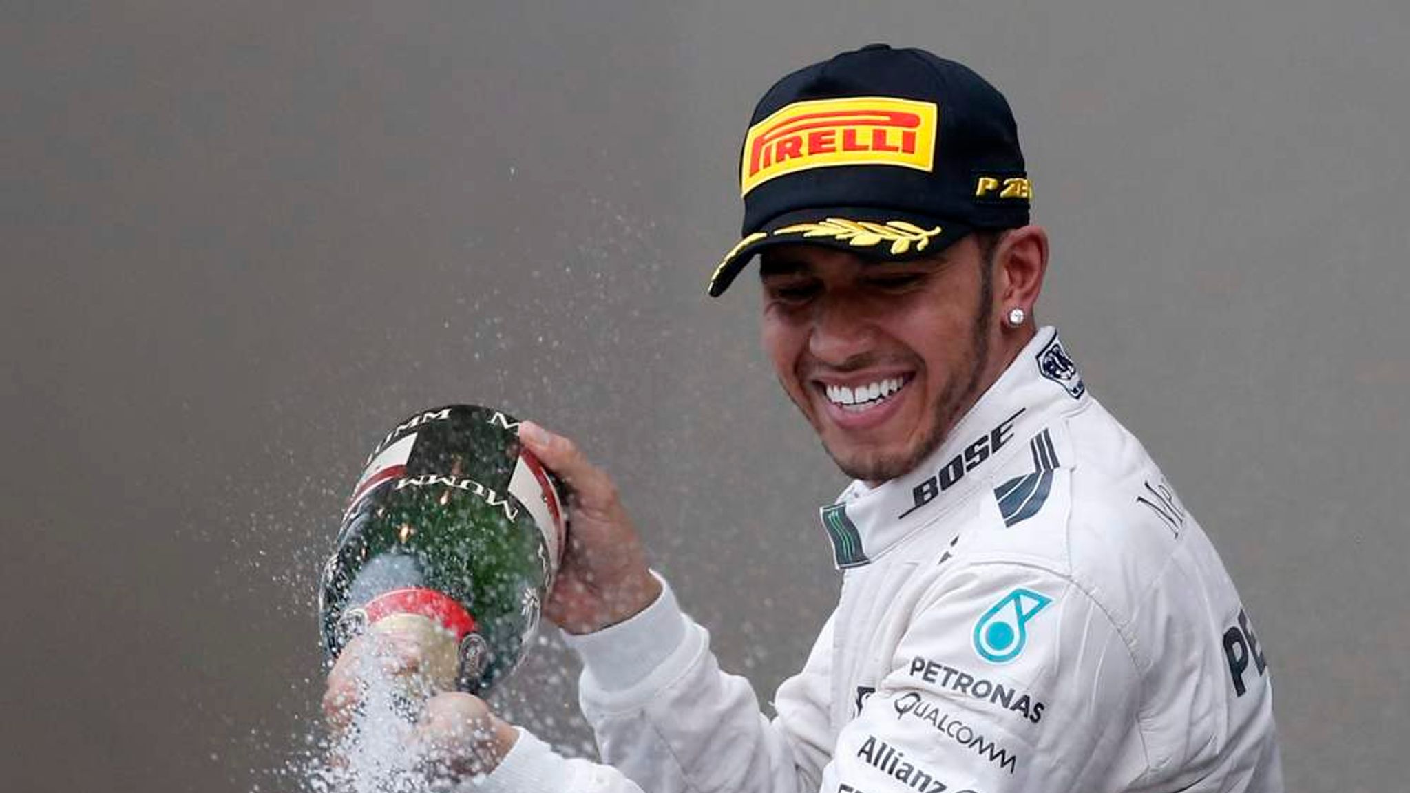 Lewis Hamilton Wins Back-To-Back F1 Titles | World News | Sky News