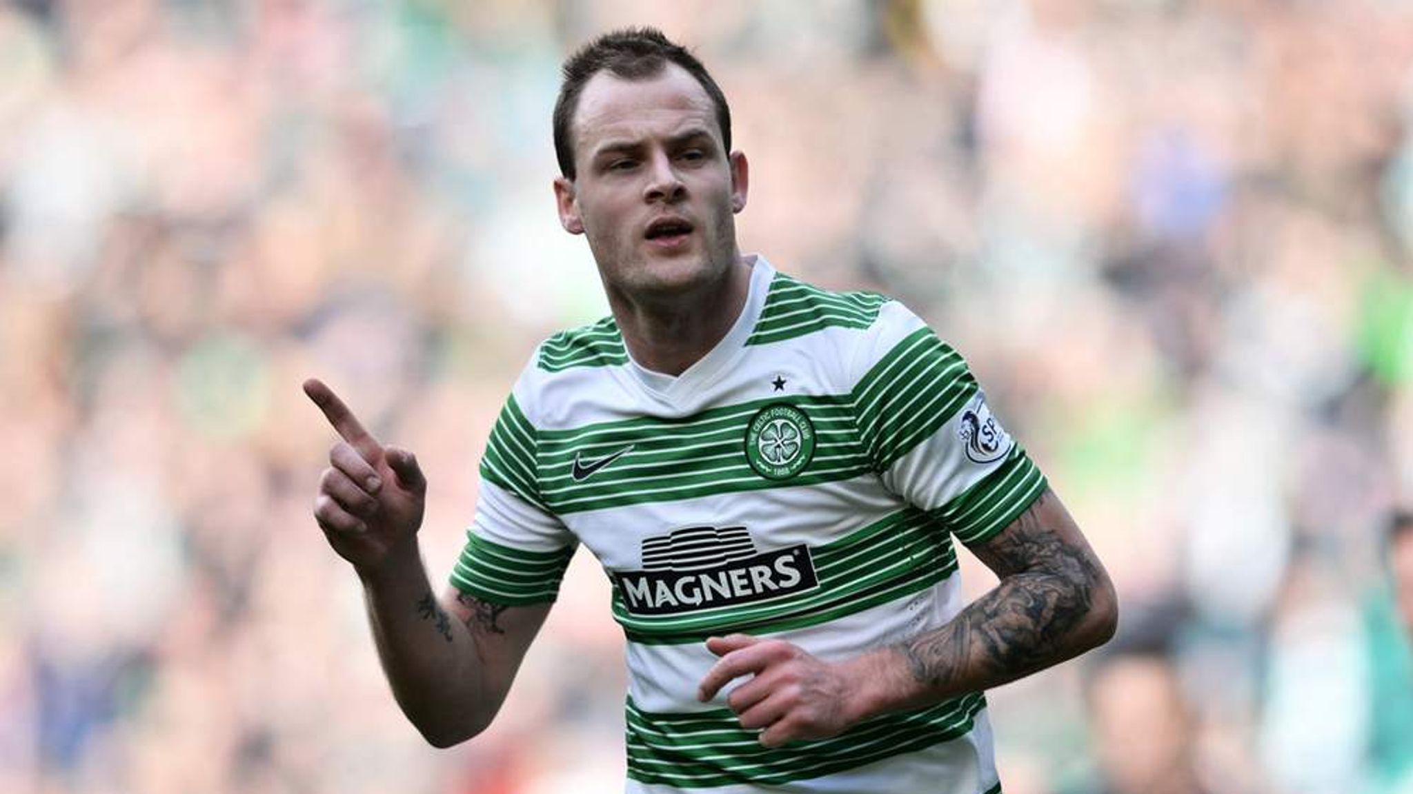 Stokes Hits Hat-Trick In Celtic Win | Scoop News | Sky News