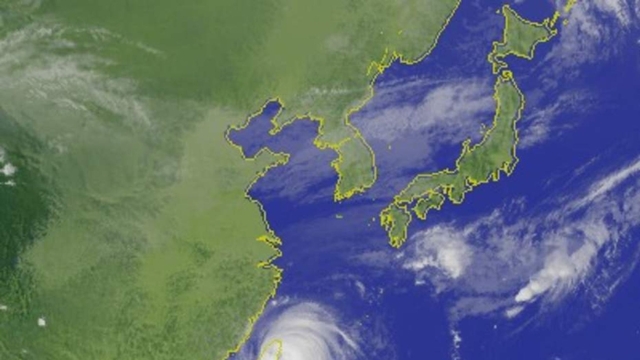 Thousands Evacuated As Super Typhoon Hits | World News | Sky News