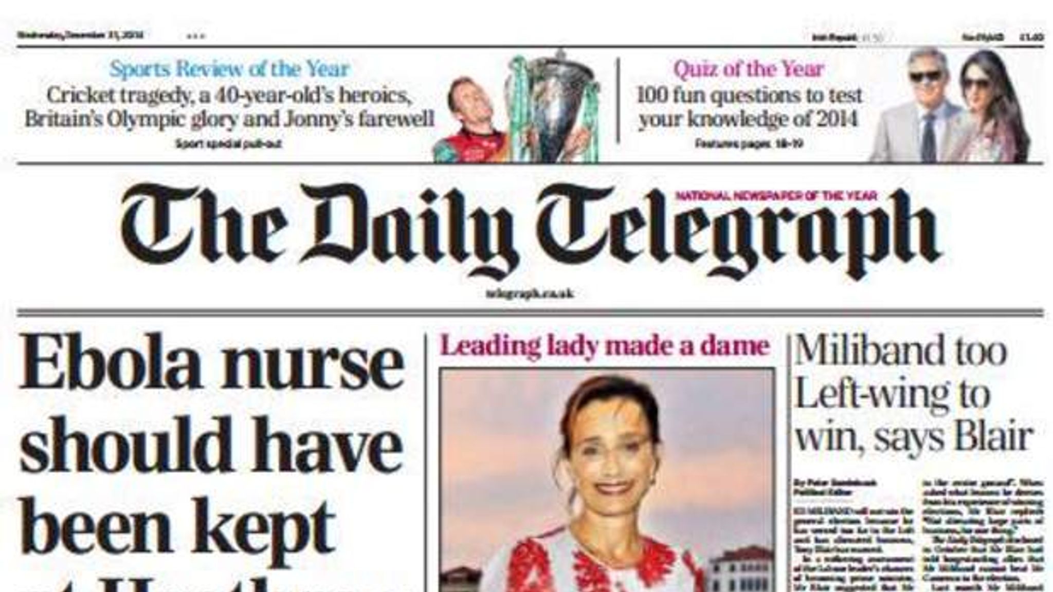 Wednesday's National Newspaper Front Pages | UK News | Sky News