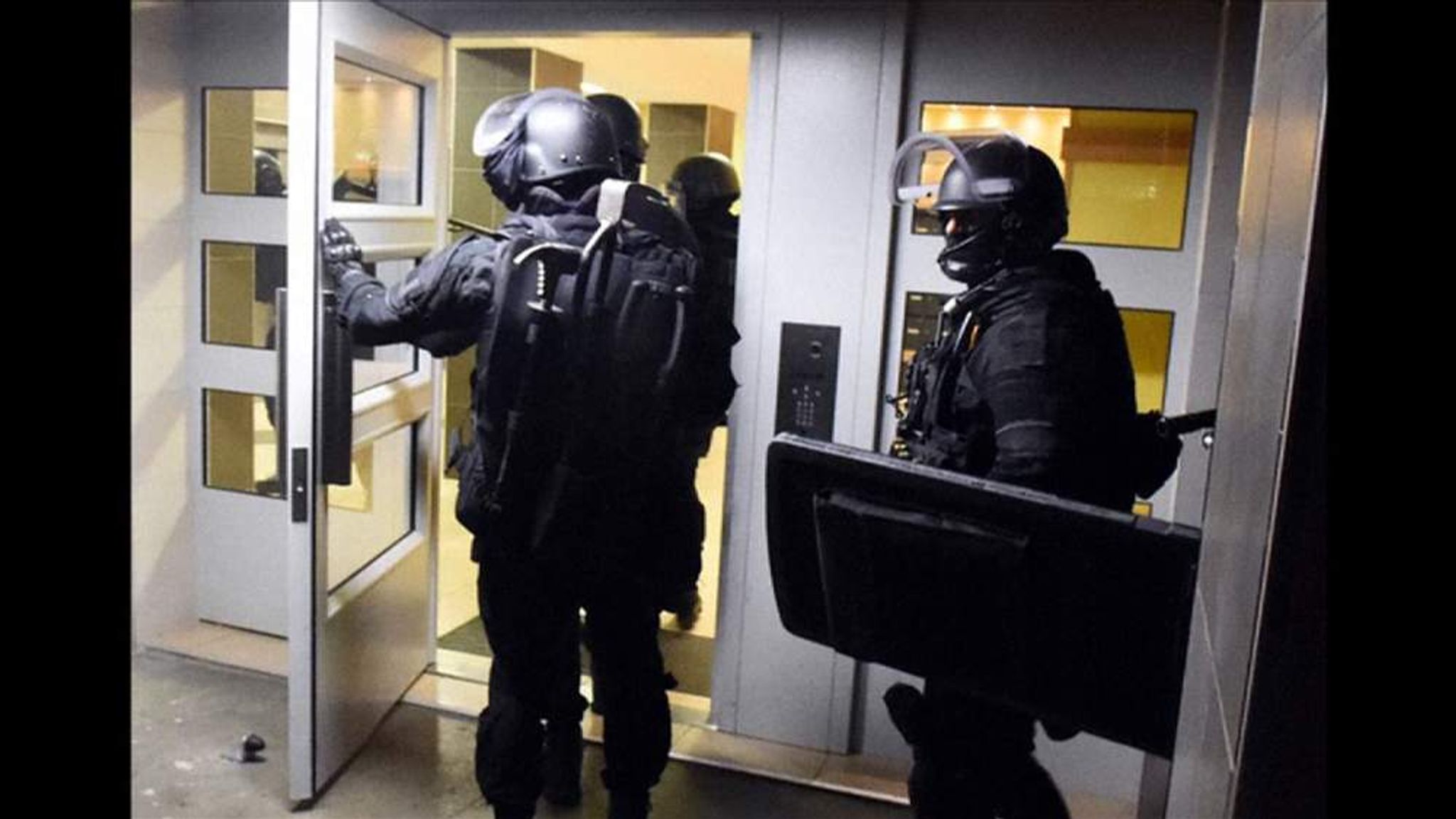 Rocket Launcher Found In French Police Raids | World News | Sky News