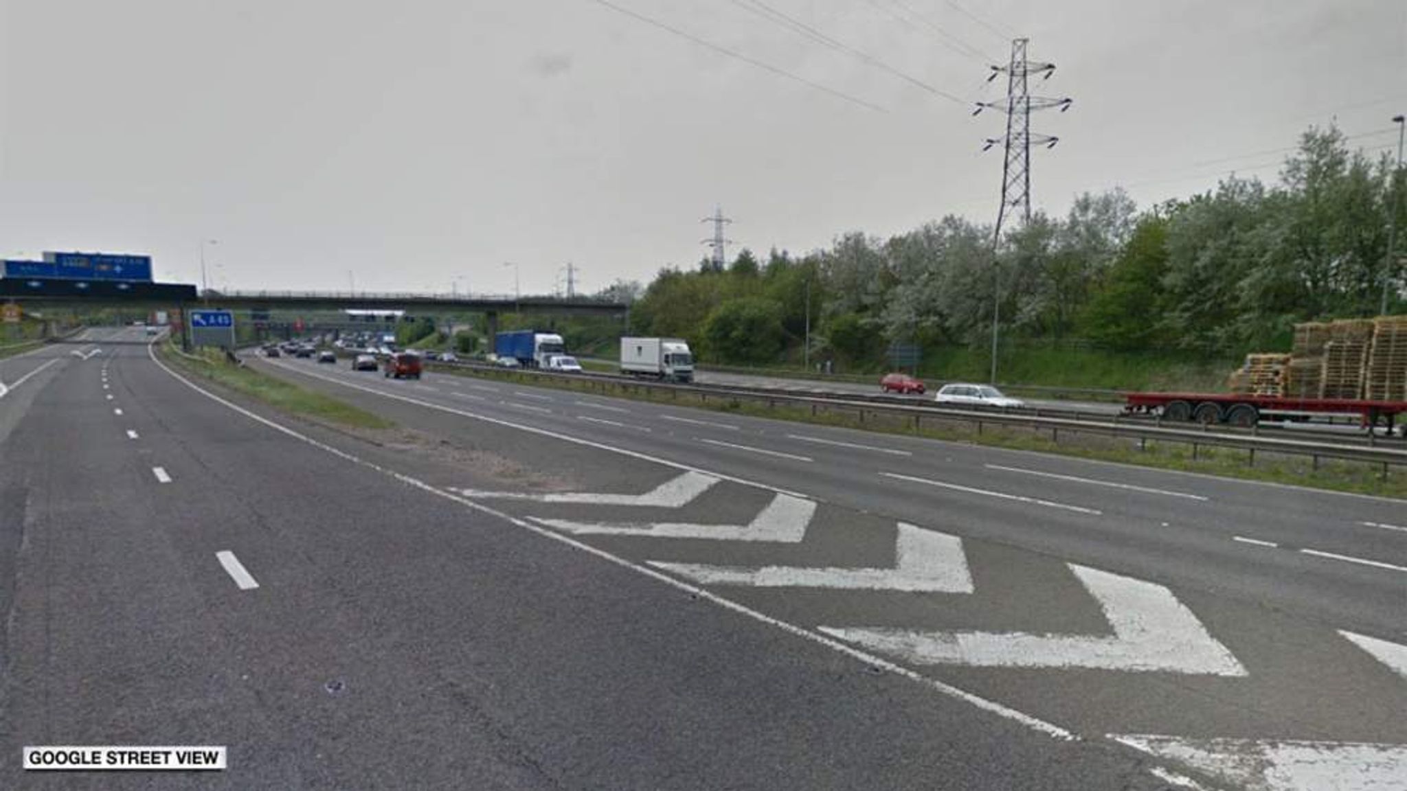 Coach Fall: Woman Hurt On M42 Motorway | UK News | Sky News