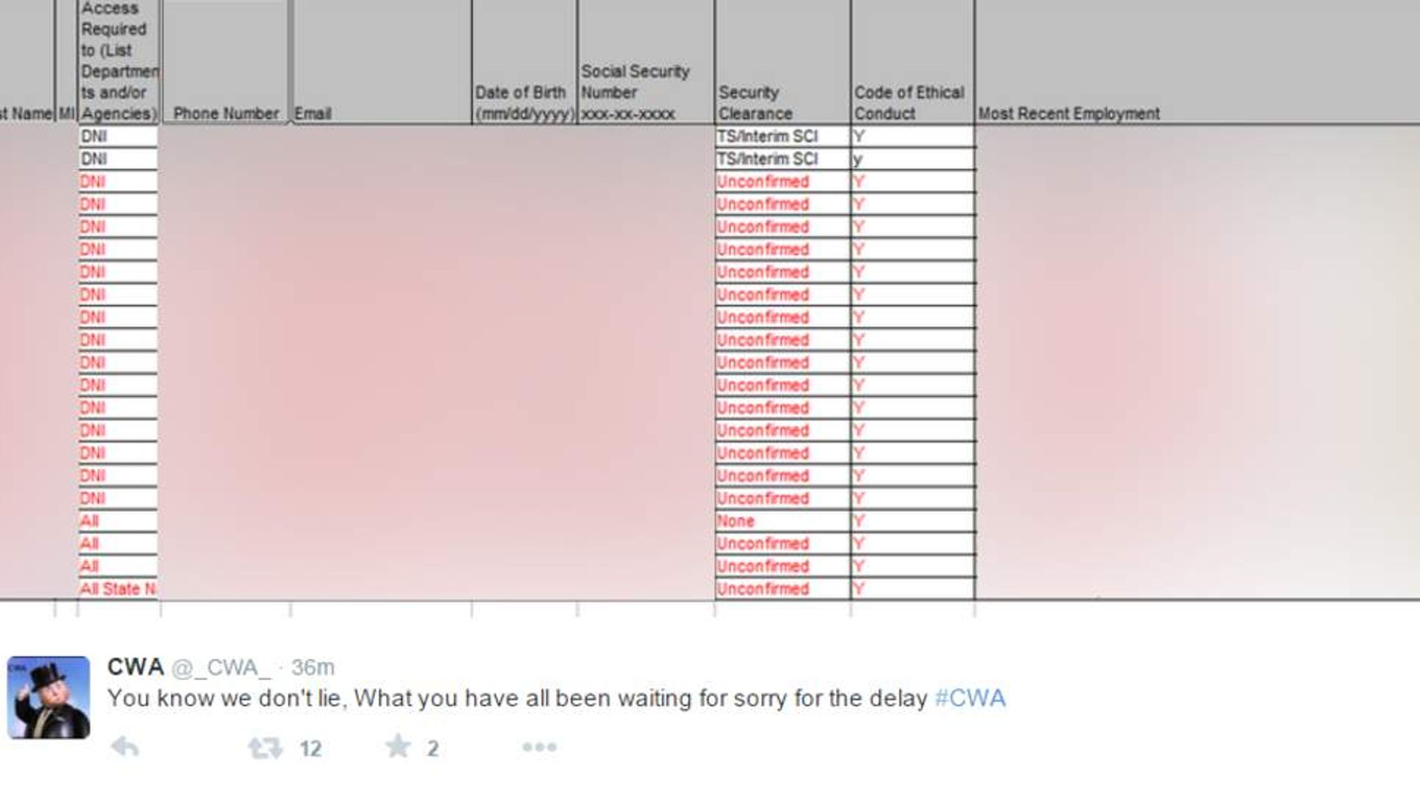Teen Brags Of Hacking CIA Director's Email | US News | Sky News