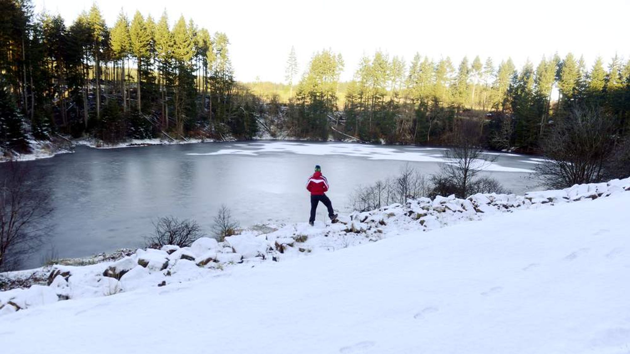 Sub-Zero Weather Hits Britain As Snow Falls | UK News | Sky News