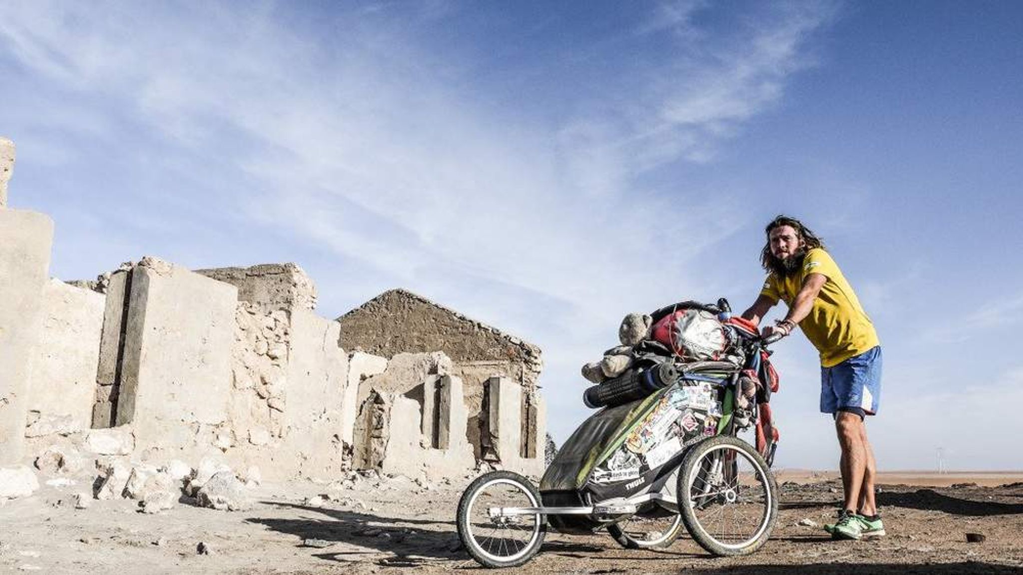 British Runner Finishes 11,000-Mile Challenge | UK News | Sky News