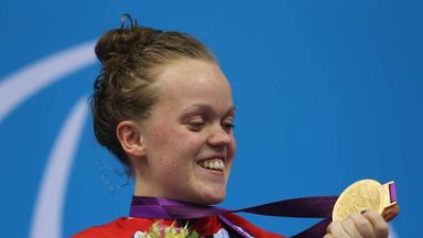 Swimmer Ellie Simmonds Wins Gold | UK News | Sky News