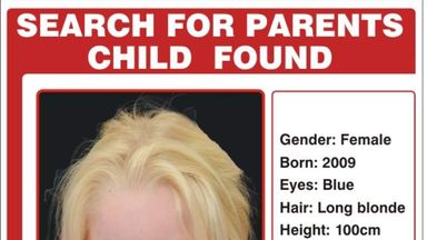 Mystery Blonde Girl: Greece Charity In Appeal | World News | Sky News