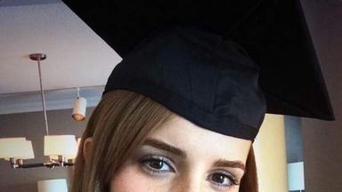 Emma Watson Graduates From Brown University | US News | Sky News