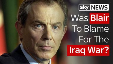 Blair: Iraq War Decision Hardest I Took As PM | UK News | Sky News