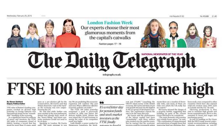 Wednesday's National Newspaper Front Pages | UK News | Sky News