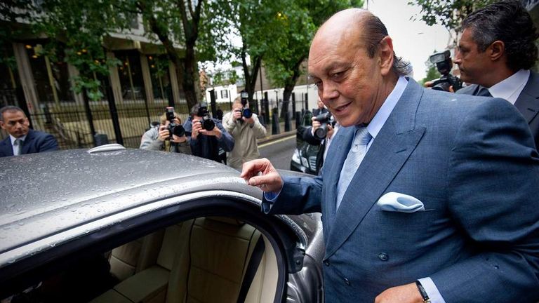 Ex-Tycoon Nadir Facing Jail For £28m Theft | UK News | Sky News
