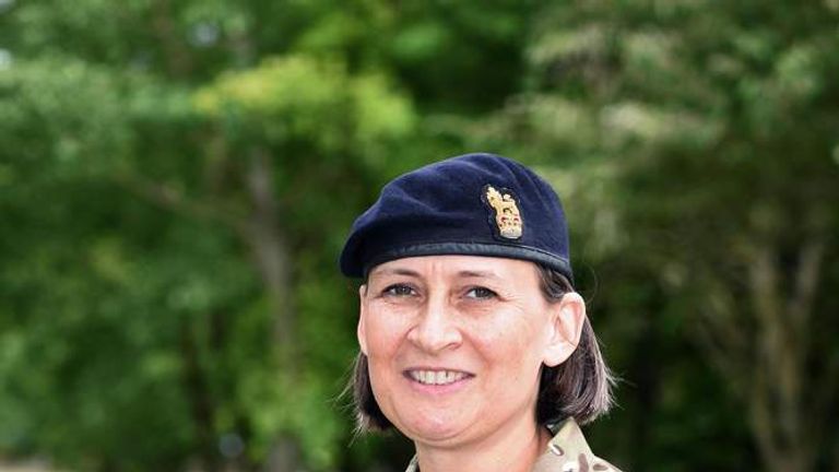 Army Appoints First Female Major General | UK News | Sky News