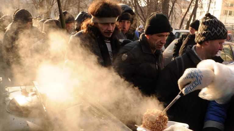 Couple Quizzed Over Killing Moscow's Homeless | World News | Sky News