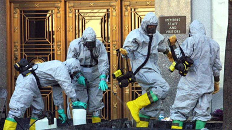 US Lab Chief Reassigned After Anthrax Blunder | US News | Sky News