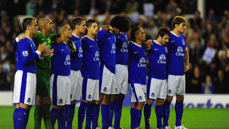 Hillsborough: Everton's Tribute To Victims | UK News | Sky News