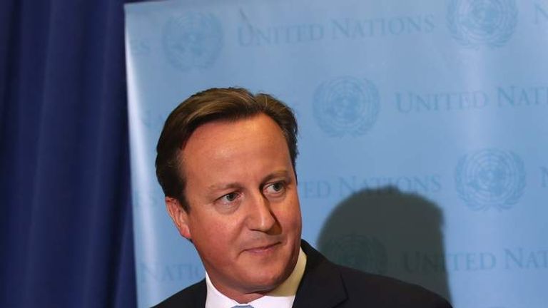 David Cameron To Address World Leaders At UN | Politics News | Sky News