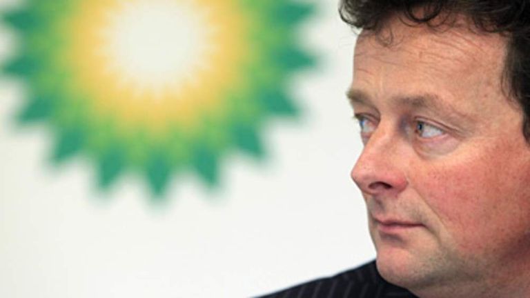 BP Boss Hayward Treated As Spill 'Villain' | World News | Sky News