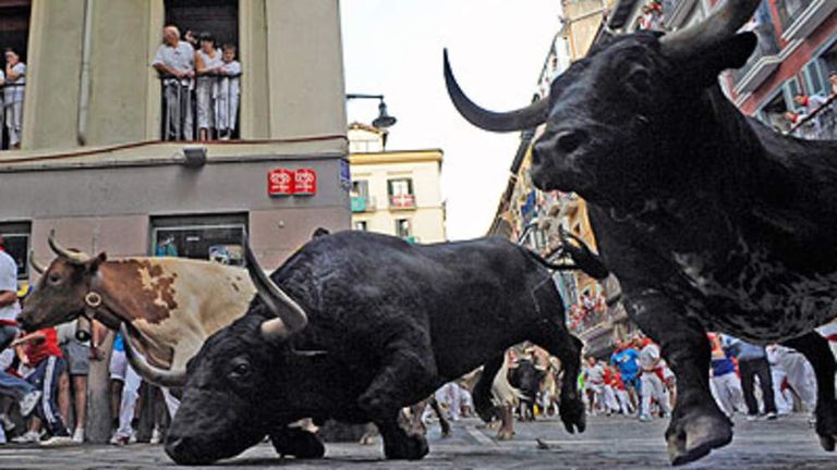 Second Bull Run Fan Gored To Death In Spain | World News | Sky News