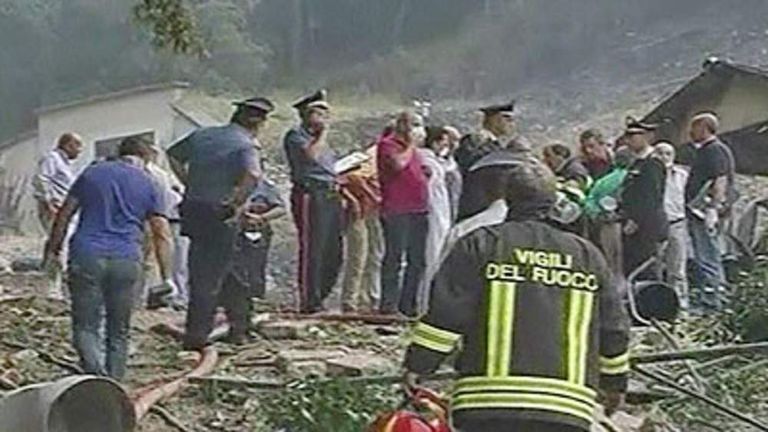 Fireworks Factory Blast Kills Six In Italy | World News | Sky News