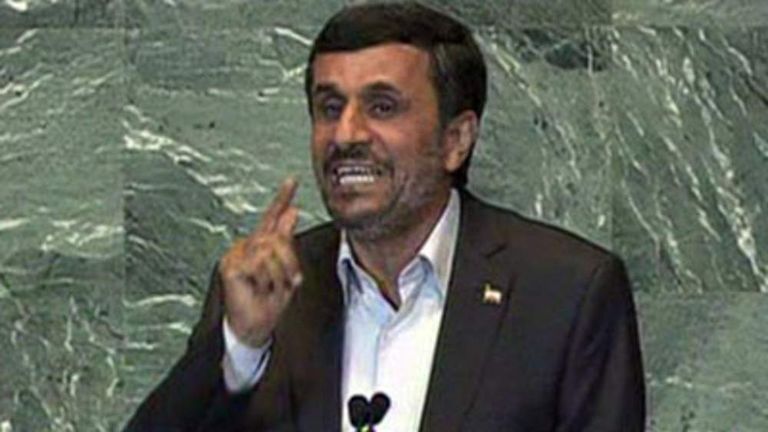 McCain Blasted For Ahmadinejad 'Monkey' Tweet | US News | Sky News