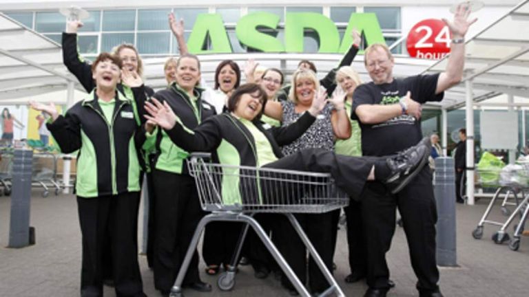 Check Out The Asda Workers Big Lottery Win | UK News | Sky News