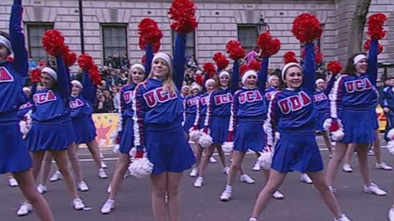 Huge Crowds In London For New Year Parade | UK News | Sky News