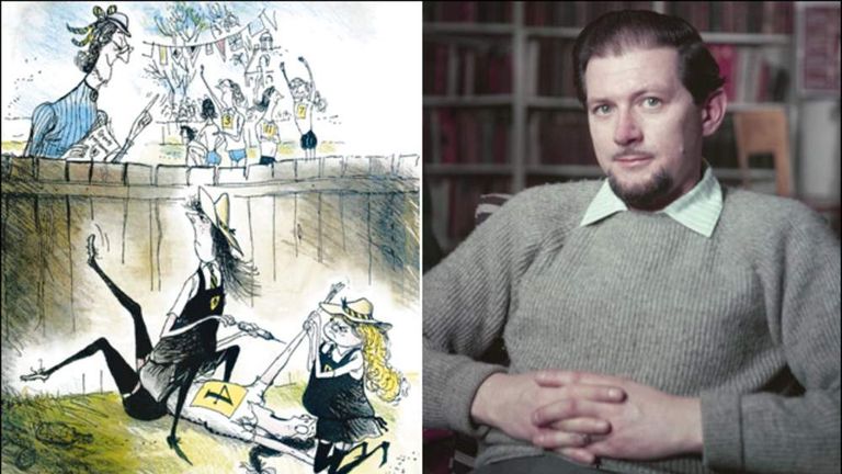 St Trinian's Cartoonist Ronald Searle Dies | World News | Sky News