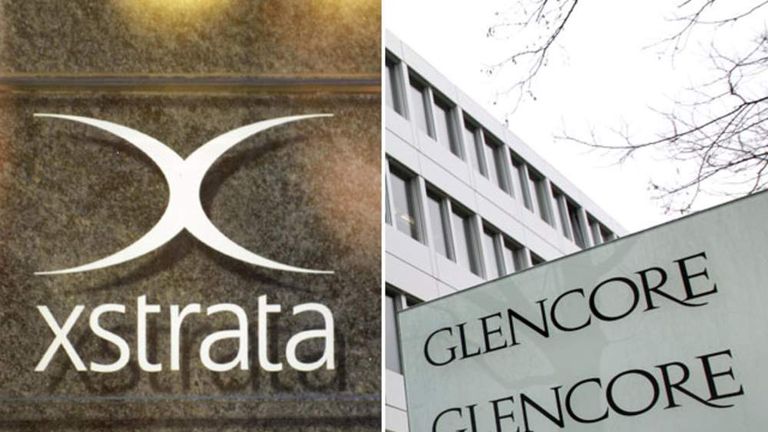 Glencore And Xstrata Confirm £57bn Merger | Money News | Sky News