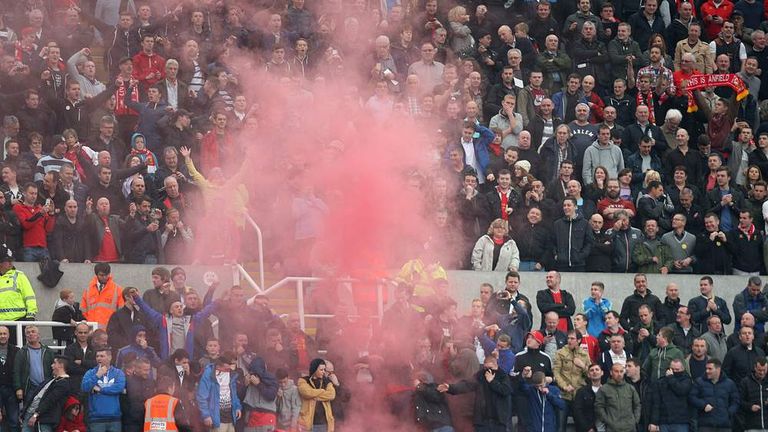 Football Flares: Young Fans Are 'Used As Mules' | UK News | Sky News