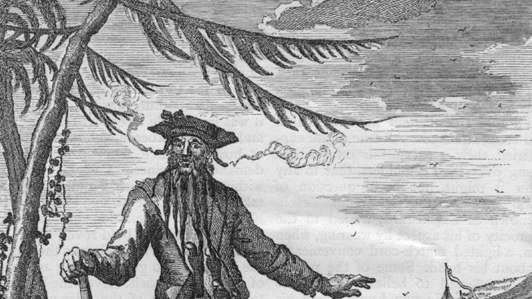 Pirate Blackbeard Cannons Raised From Seabed | US News | Sky News