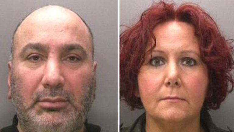 CPS £1m Taxi Fraud: Lovers Jailed For Six Years | UK News | Sky News