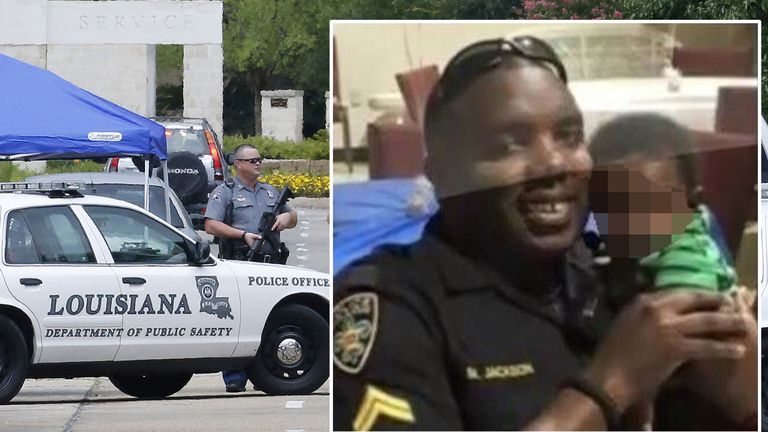 Baton Rouge Victim On Being A Black Officer | US News | Sky News