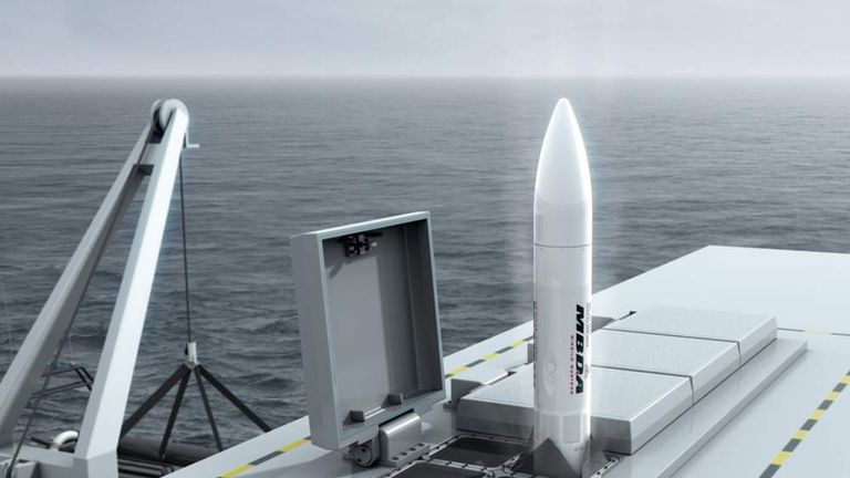 Sea Ceptor Missile System To Be Built In UK | UK News | Sky News