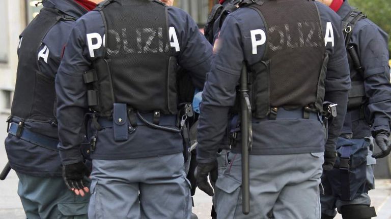 Rome Police Pull 'Sickie' On New Year's Eve | World News | Sky News