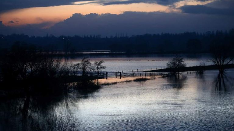 River Severn Severe Flood Warning Issued | UK News | Sky News