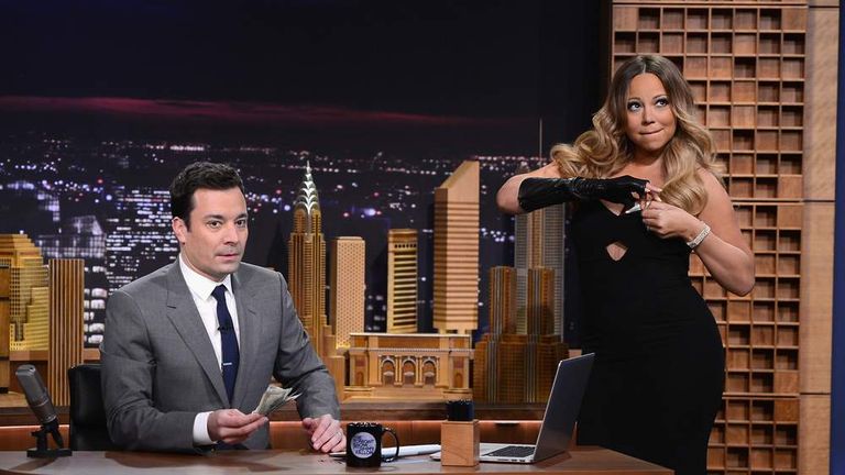 Jimmy Fallon Makes His Tonight Show Debut | Ents & Arts News | Sky News