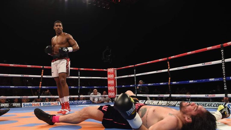 Brutal Joshua Obliterates Brazilian Visitor Scoop News Sky News