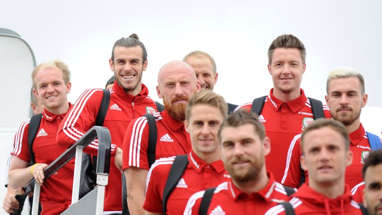 Wales Squad Enjoy Heroes' Welcome In Cardiff | UK News | Sky News