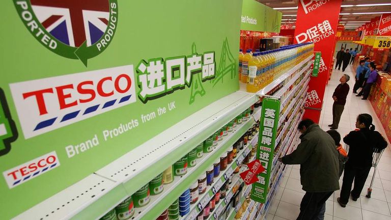 Tesco Signs Deal For China Joint Venture | Money News | Sky News