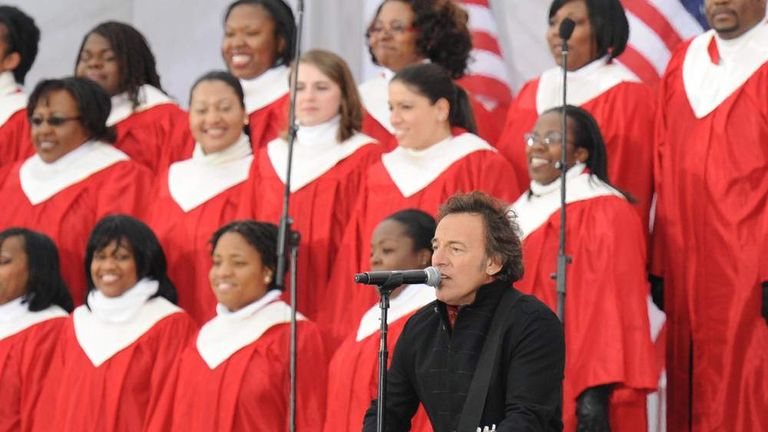 Springsteen Hits The Campaign Trail For Obama | US News | Sky News