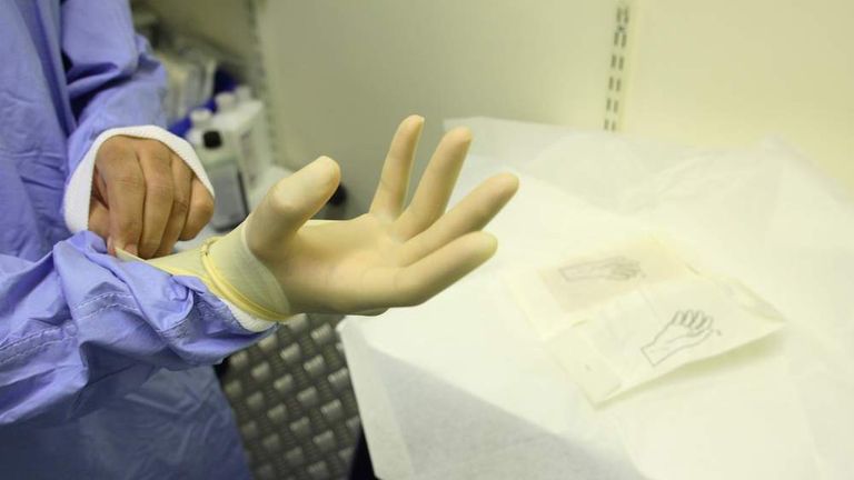 Glove Left Inside Patient After Surgery | UK News | Sky News