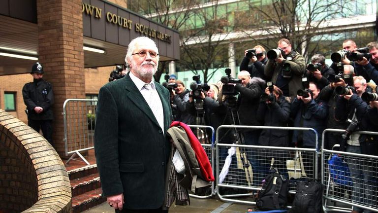 Dave Lee Travis 'Put Hand Up Reporter's Skirt' | UK News | Sky News
